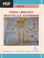 Biology Practical Exam Questions | PDF