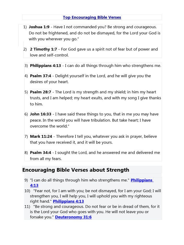 Bible Verses | PDF | Jesus | Paul The Apostle