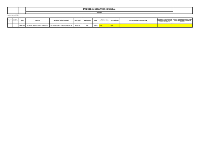 Especificaciones Tecnicas 4700014376 Robopac | PDF