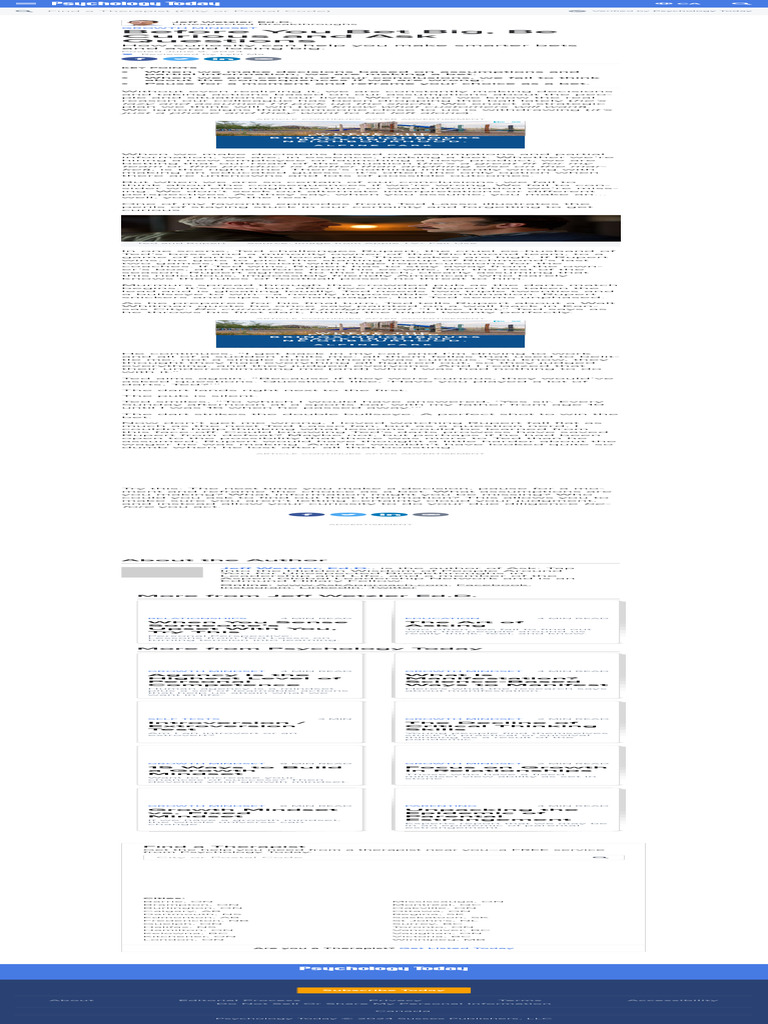 Before You Bet Big, Be Curious and Ask Questions | Psychology Today Canada | PDF | Extraversion ...