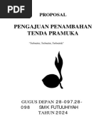 Contoh LPJ Kegiatan Pramuka | PDF