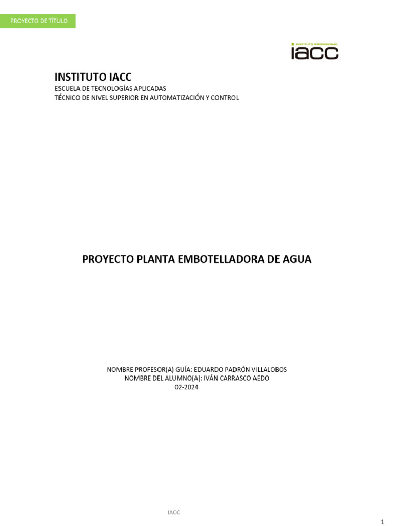 Iván Carrasco Semana | PDF | Agua | Ósmosis