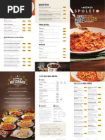 Cardápio Spoleto | PDF