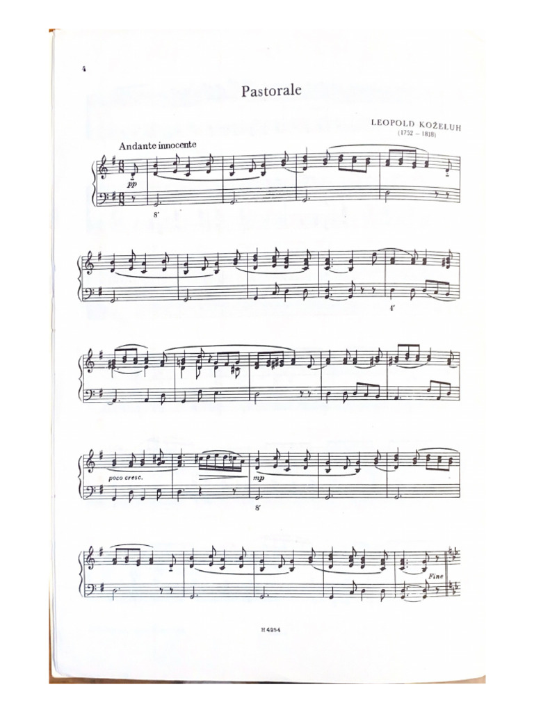 Pastorale | PDF