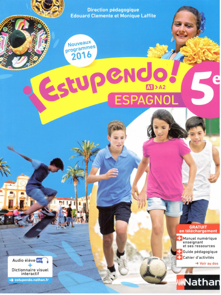 Estupendo 5e Manuel Élèves | PDF