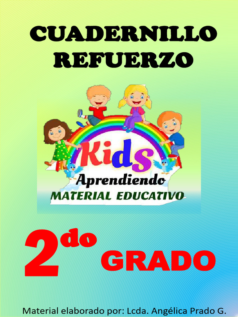 Cuadernillo De Reforzamiento Segundo Grado