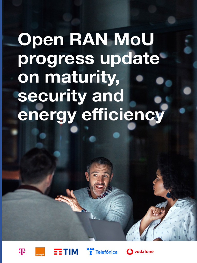 Open RAN MOU Progress Update 1677084652 | PDF | Computer Security ...