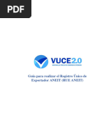 INSTRUCTIVO PROCEDIMIENTO PARA EL REGISTRO ANTE LA VUCE DEF 31ago2022 | PDF | Usuario ...