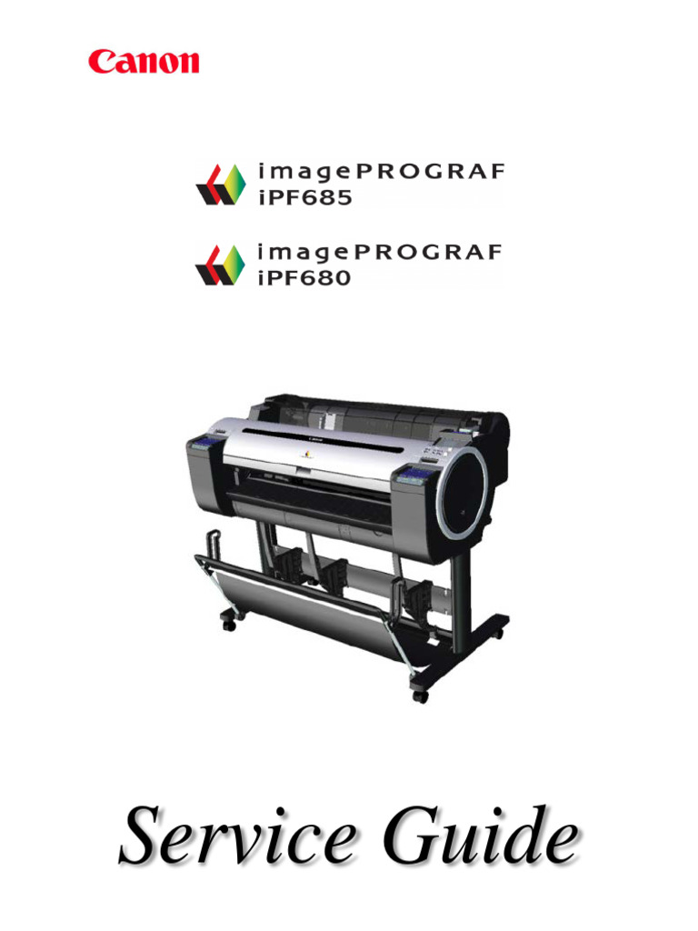 Imageprograf Ipf680 | PDF | Printer (Computing) | Educational Technology