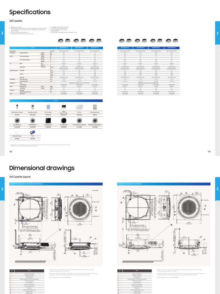 Datablad DVM 360 Cassette 2021 | PDF | Electrical Wiring | Ceiling