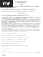 BECE 2023 English Exam Questions | PDF