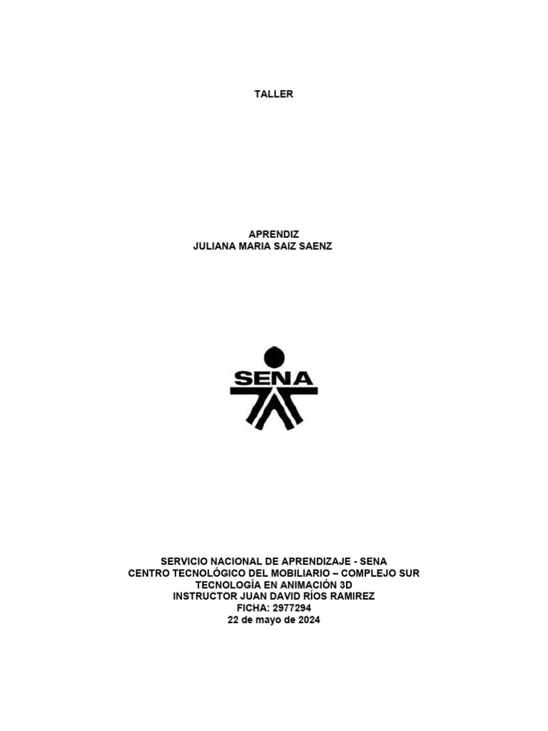 Mi Programa de Formacion Sena | PDF | Economias