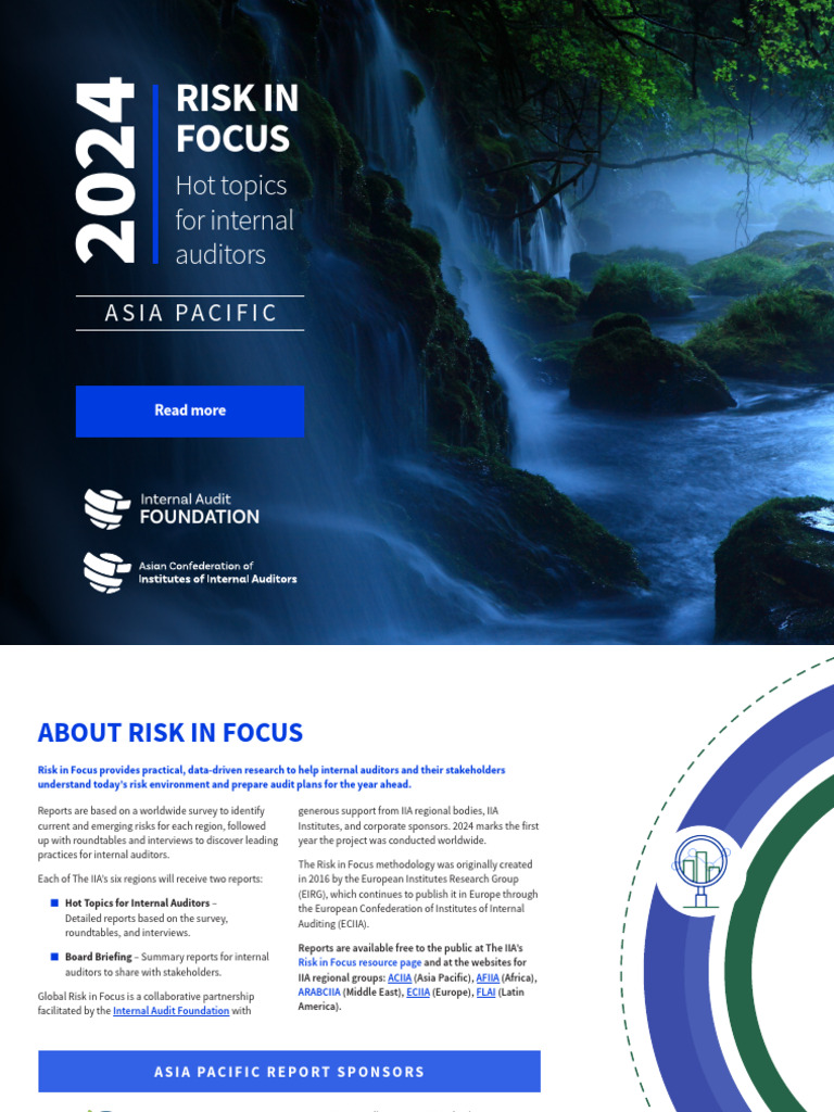asia-pacific-risk-in-focus-2024-hot-topics | PDF | Internal Audit | Audit