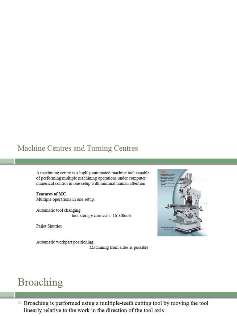 Other Machining Processes Pdf Gear Machining