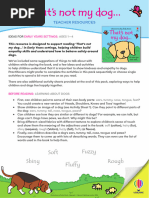 Dog's Colorful Day | PDF