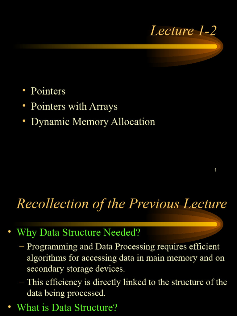Lec1 2 | Download Free PDF | Pointer (Computer Programming) | Mathematical Logic