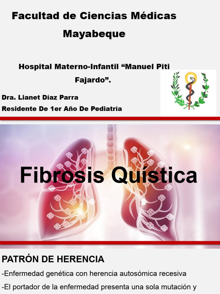 Fibrosis Quistica Lianet | PDF | Enfermedades y trastornos humanos ...