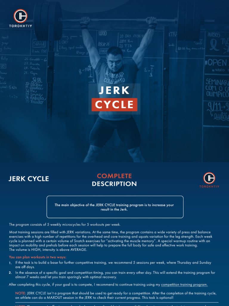 Jerk Cycle Full | PDF