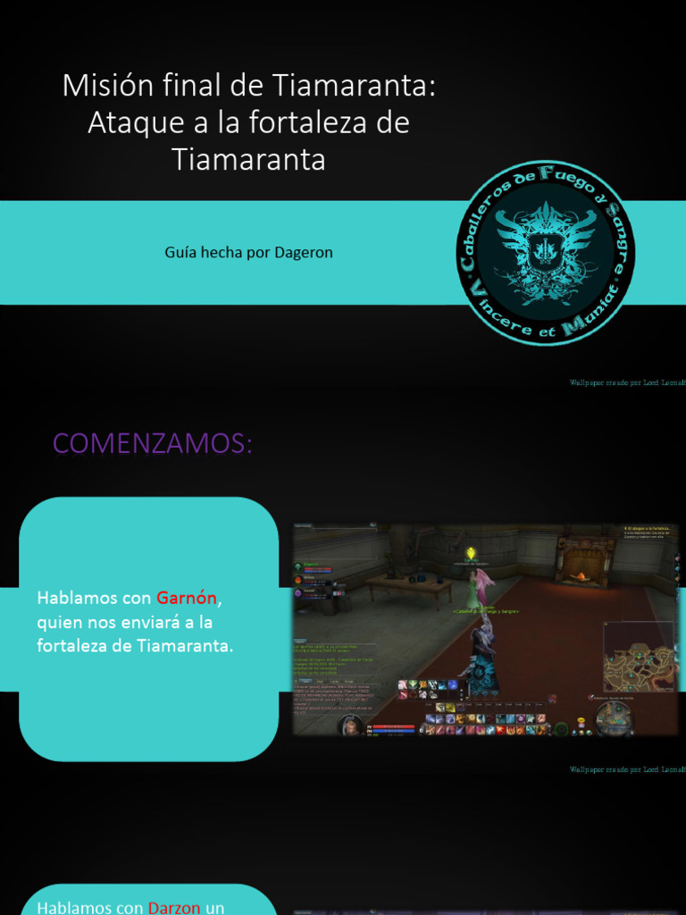Ataque A La Fortaleza de Tiamaranta | PDF