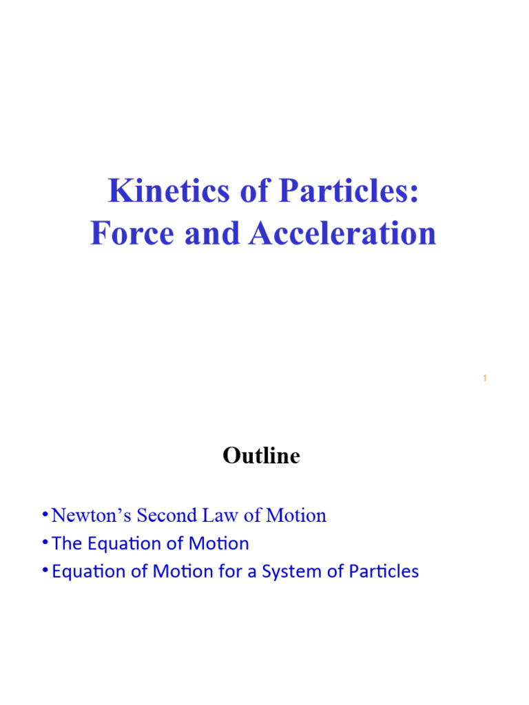 Newton's Laws and Motion Equations | PDF | Force | Newton's Laws Of Motion