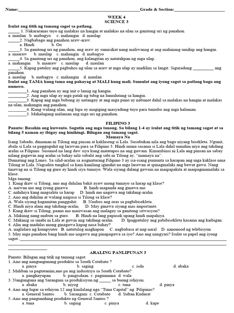 Week 4 Module Pdf