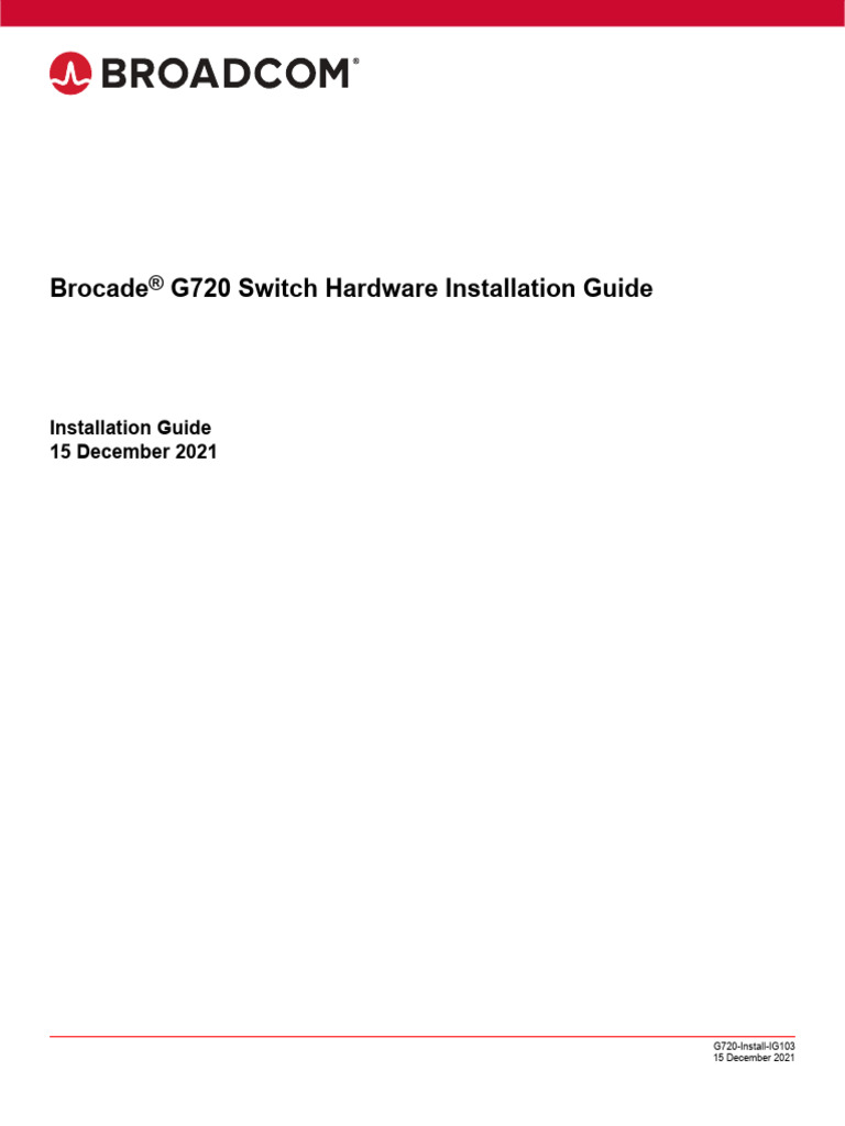 g720 Hig | PDF | Network Switch | Power Supply