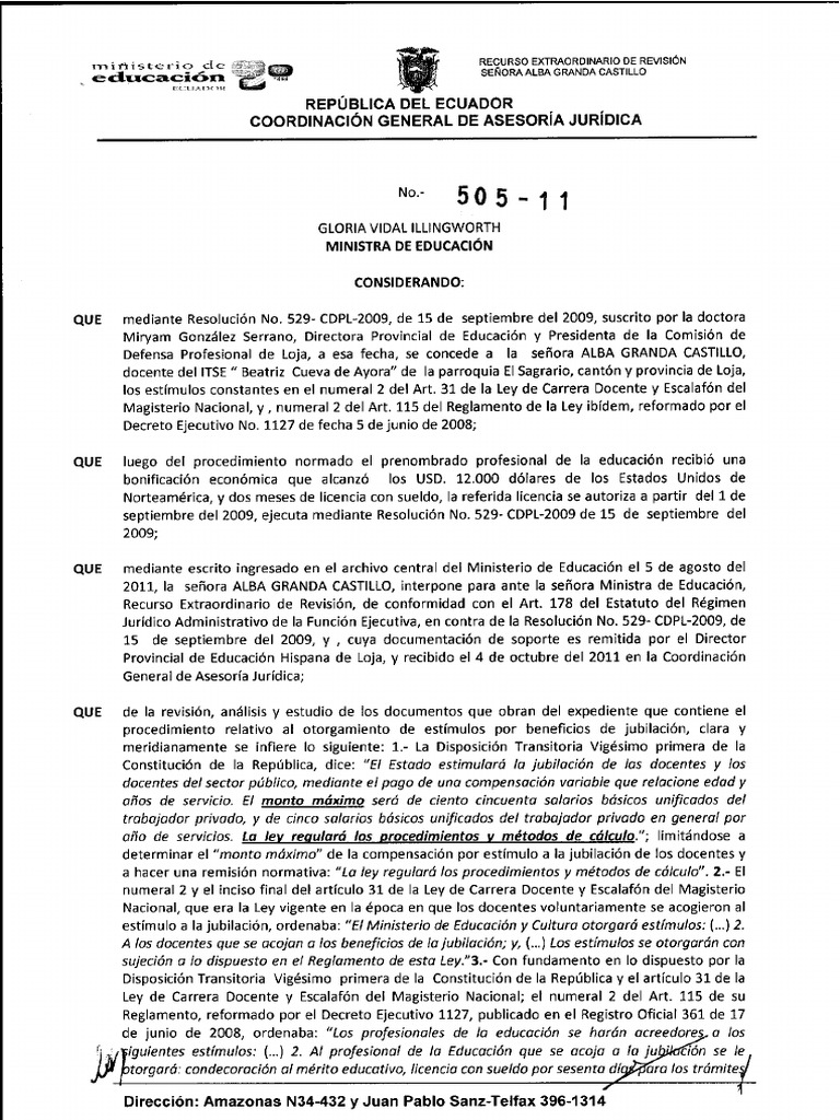 Acuerdo 505 11 Pdf