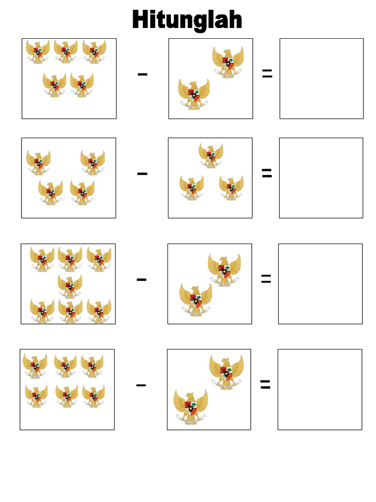 Lembar Kerja PAUD Tema Negaraku | PDF
