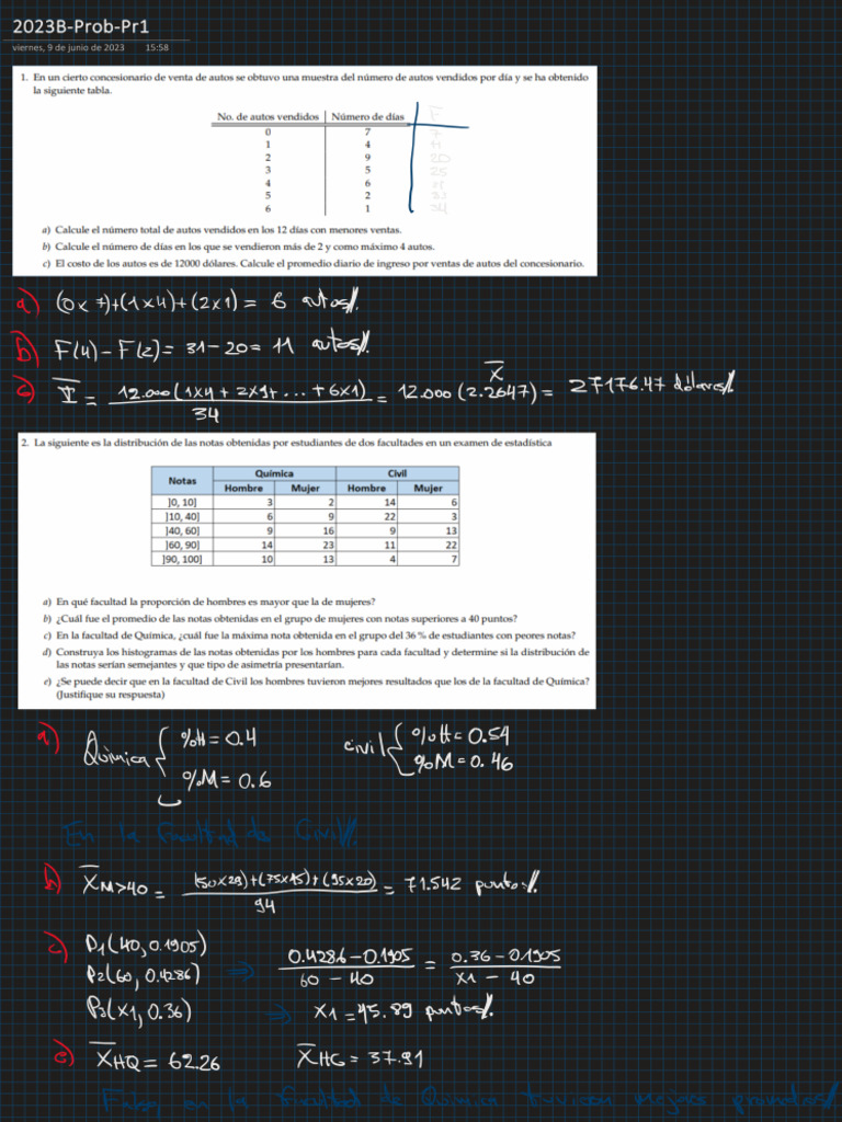 2023B Prob Pr1 | PDF