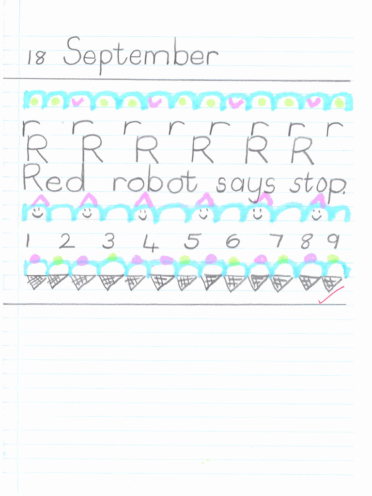 AFPC7312 - Exemplar 2 (Handwriting - GR 2) | PDF