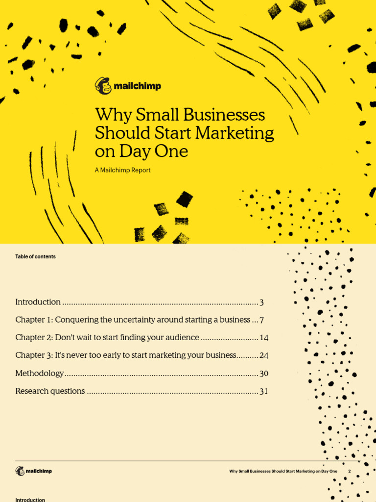 2019 Mailchimp Report Start Marketing Day One | PDF | Marketing | Customer Relationship Management