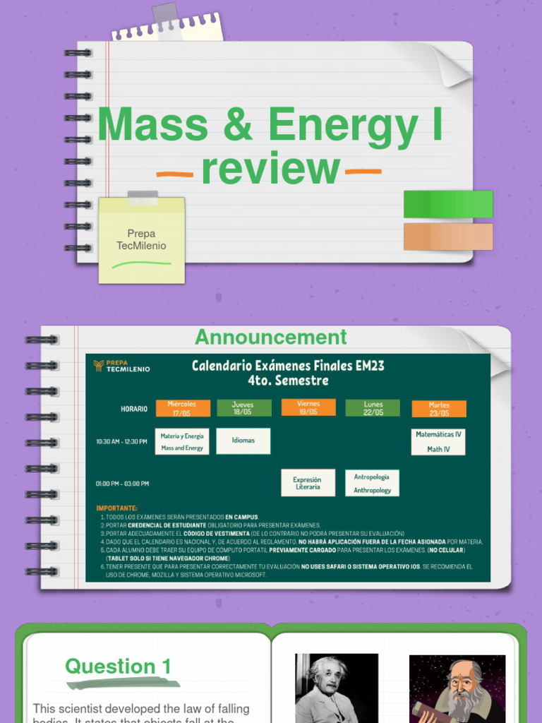 Module 3 Review Mass And Energy I Pdf Velocity Euclidean Vector