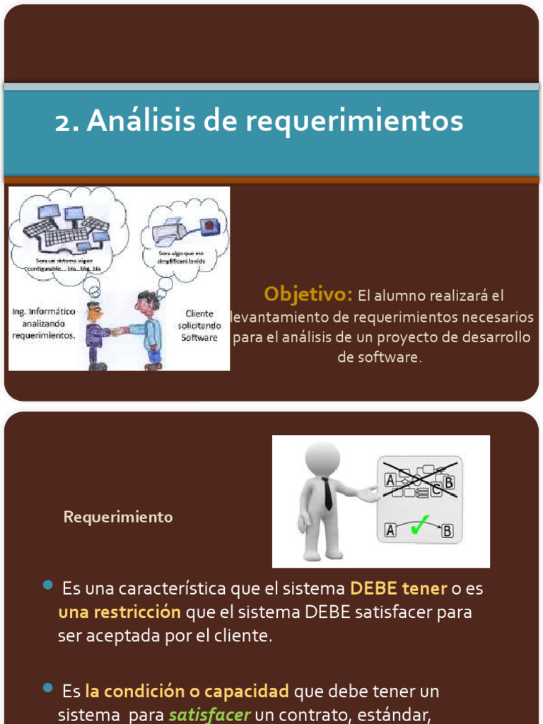 Análisis de Requerimientos de Software | PDF | Software | Tecnologías ...