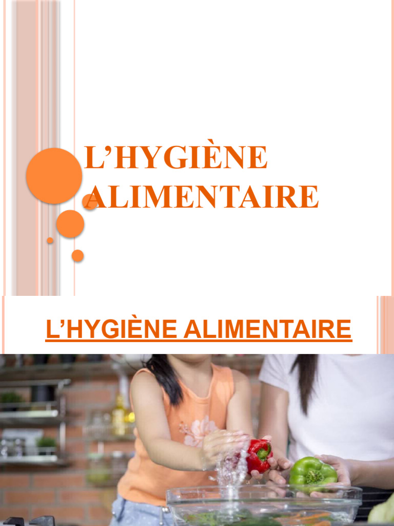 L'Hygiène Alimentaire | PDF | Nourritures | Hygiène des aliments