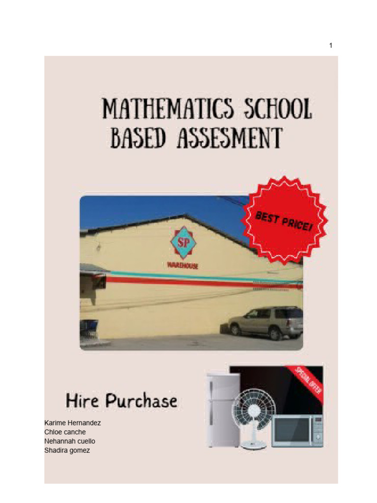 Math Sba PT 2 | PDF | Payments | Economies