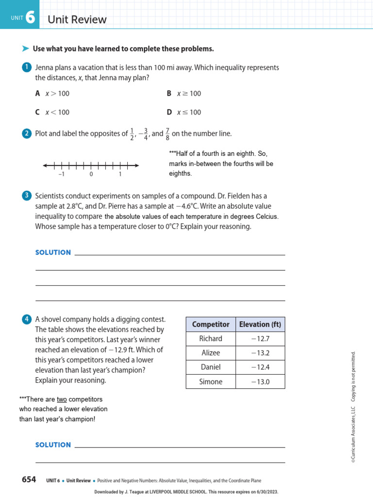 Unit 6 Test Review | Download Free PDF | Area | Geometry