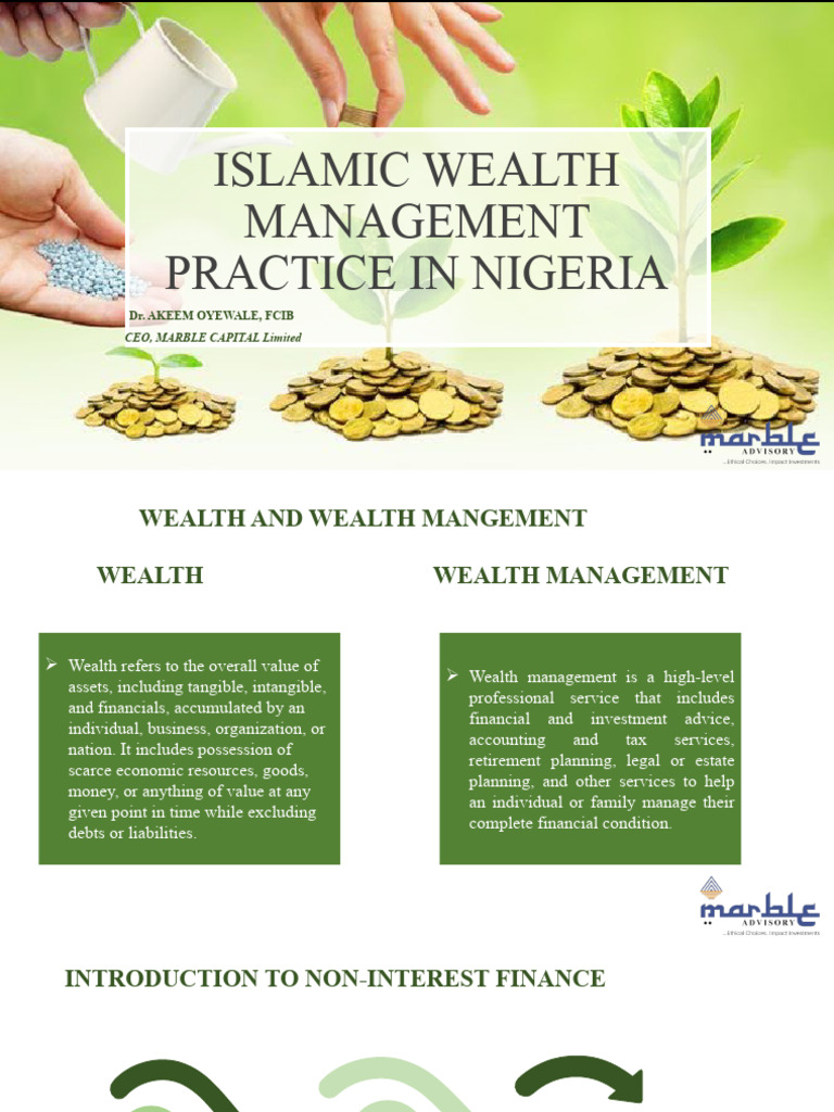 Islamic Wealth Management | PDF | Islamic Banking And Finance | Wealth