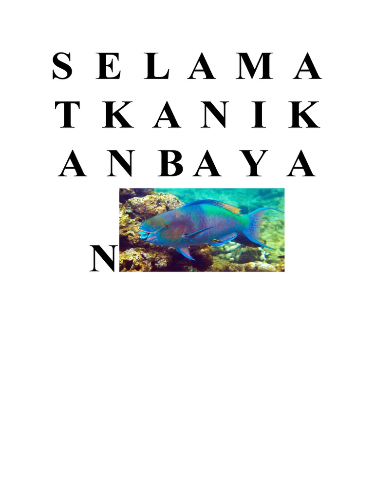Selamatkan Ikan Bayan | PDF
