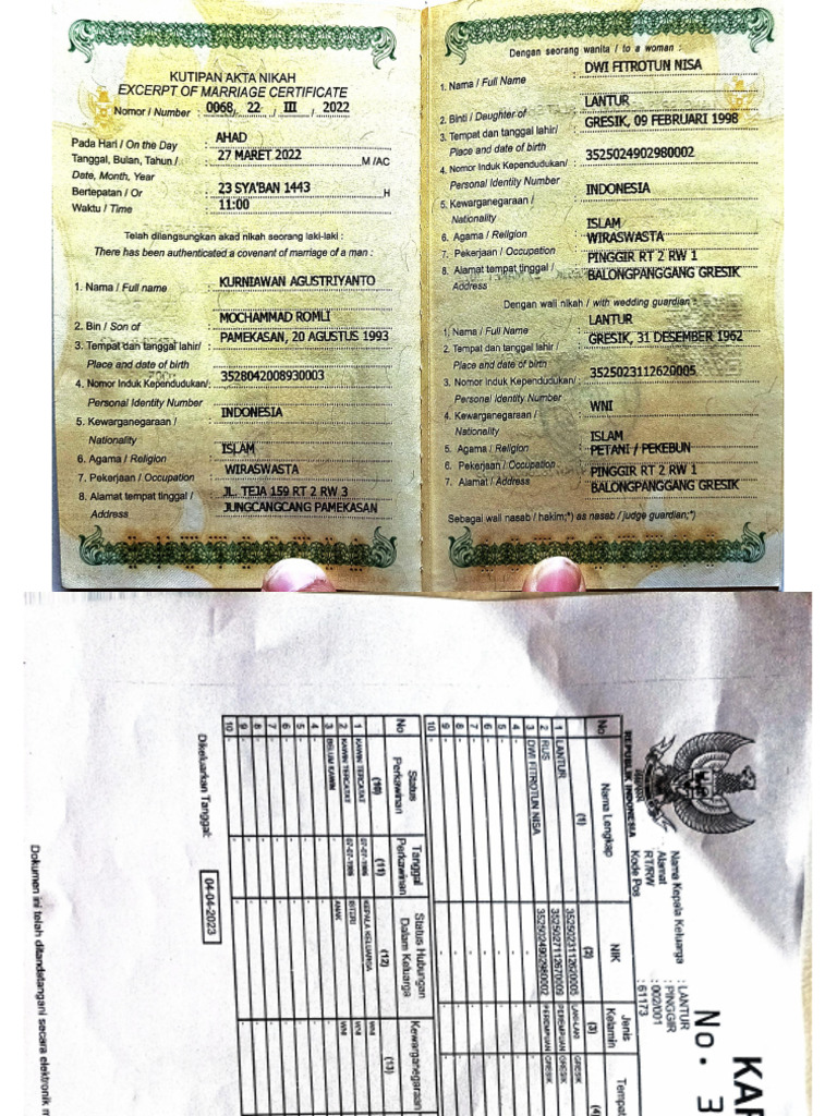 Bukti Fitrotun Nisa - Merged | PDF