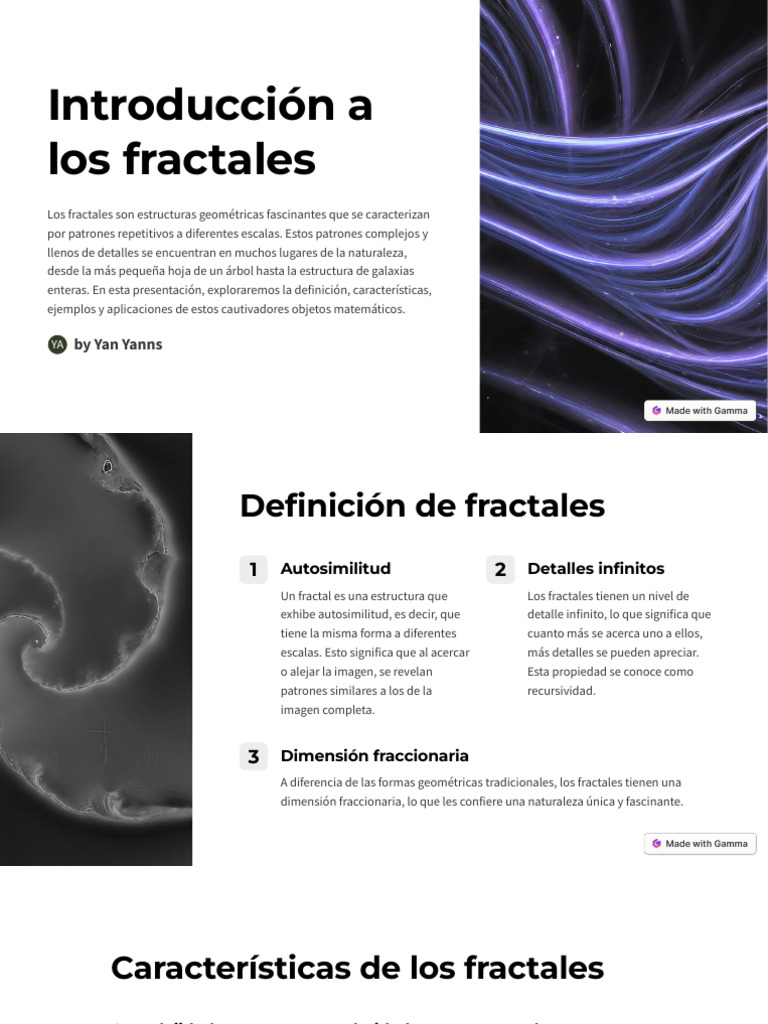 Introduccion A Los Fractales | PDF | Fractal | Geometría
