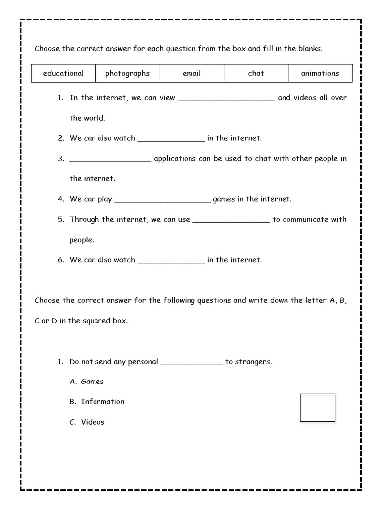ICT Grade 3 | PDF | Internet | World Wide Web