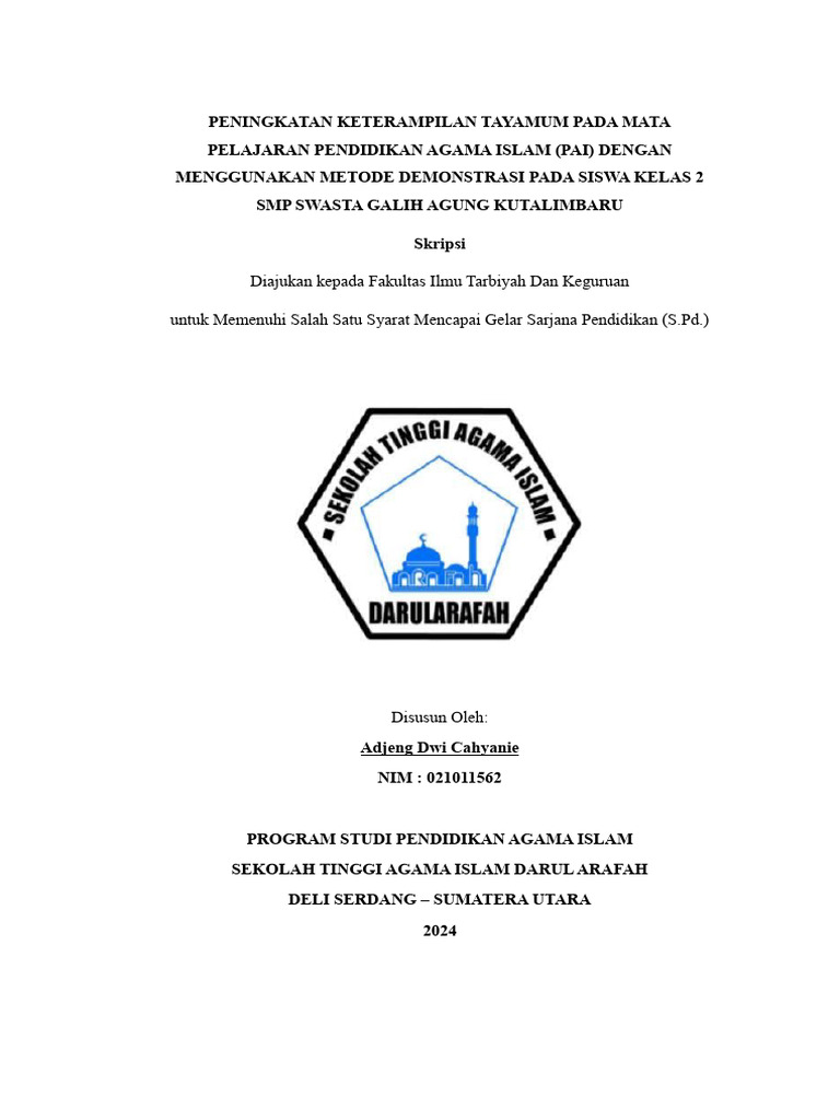 Proposal PTK UAS | PDF