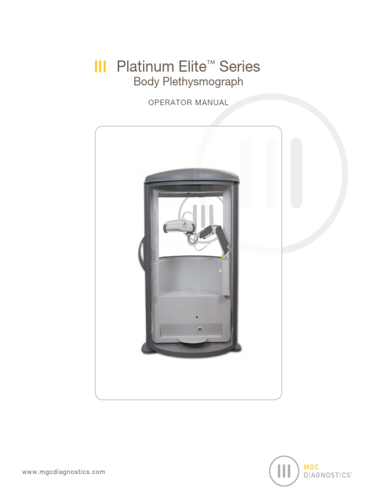 Platinum Elite Op Manual Rev. F | Download Free PDF | Exhalation ...