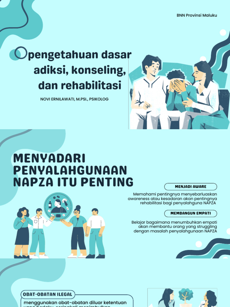 Pengetahuan Dasar Adiksi, Konseling, Dan Rehabilitasi | PDF