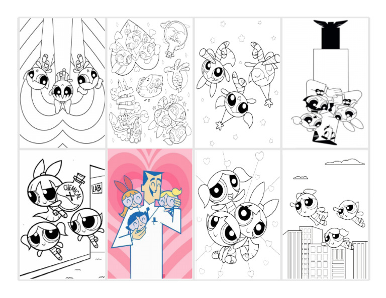 Mini Libro Chicas Superpoderosas | PDF