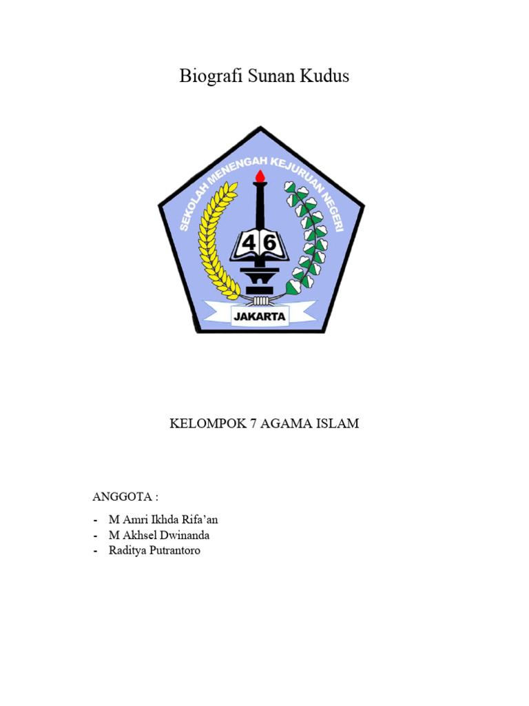 Biografi Sunan Kudus | PDF | Perjalanan | Agama & Spiritualitas