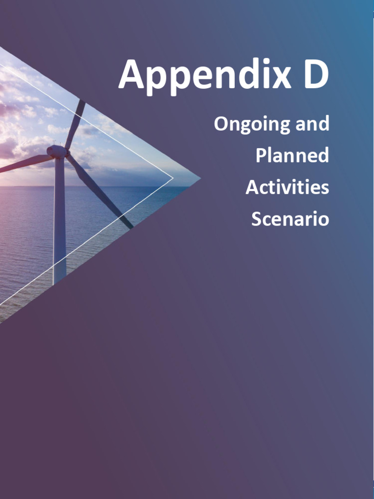 Vol2 AtlanticShoresSouth AppD PlannedActivitiesScenario FEIS | PDF ...