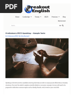 Fce Speaking Cards | PDF | Languages