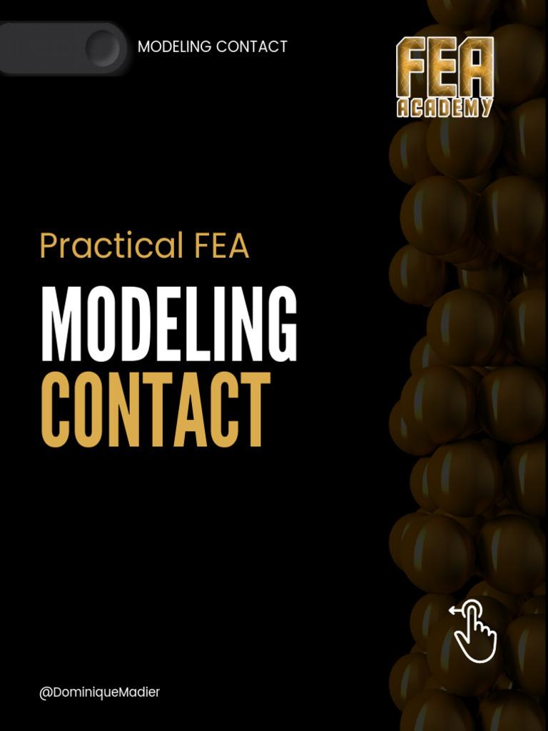 Unveiling The Intricacies of Modeling Contact in FEA 1712944067 | PDF | Finite Element Method ...
