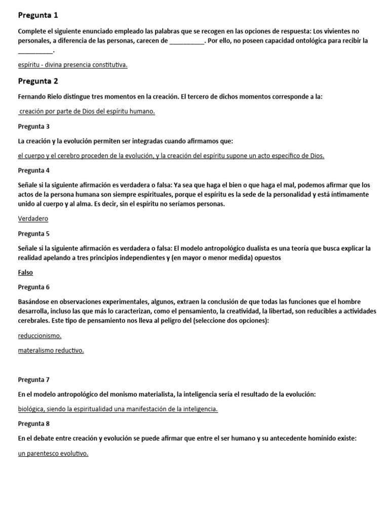 antro exa | PDF | Evolución | Alma